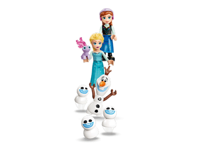 43281 Elsa’s Ice Castle & Snow Ride Adventure | BrickNav