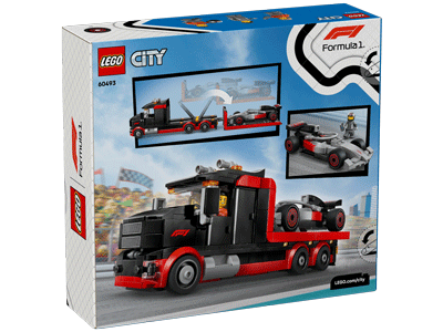 60493 F1 Display Truck with Audi F1 Race Car | BrickNav